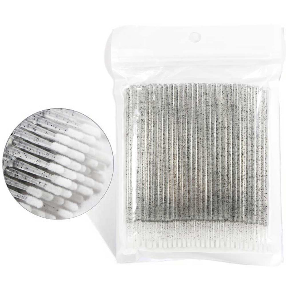 Miosh Disposable Micro Applicator Brush 100PCS - Black – Lash Outlet